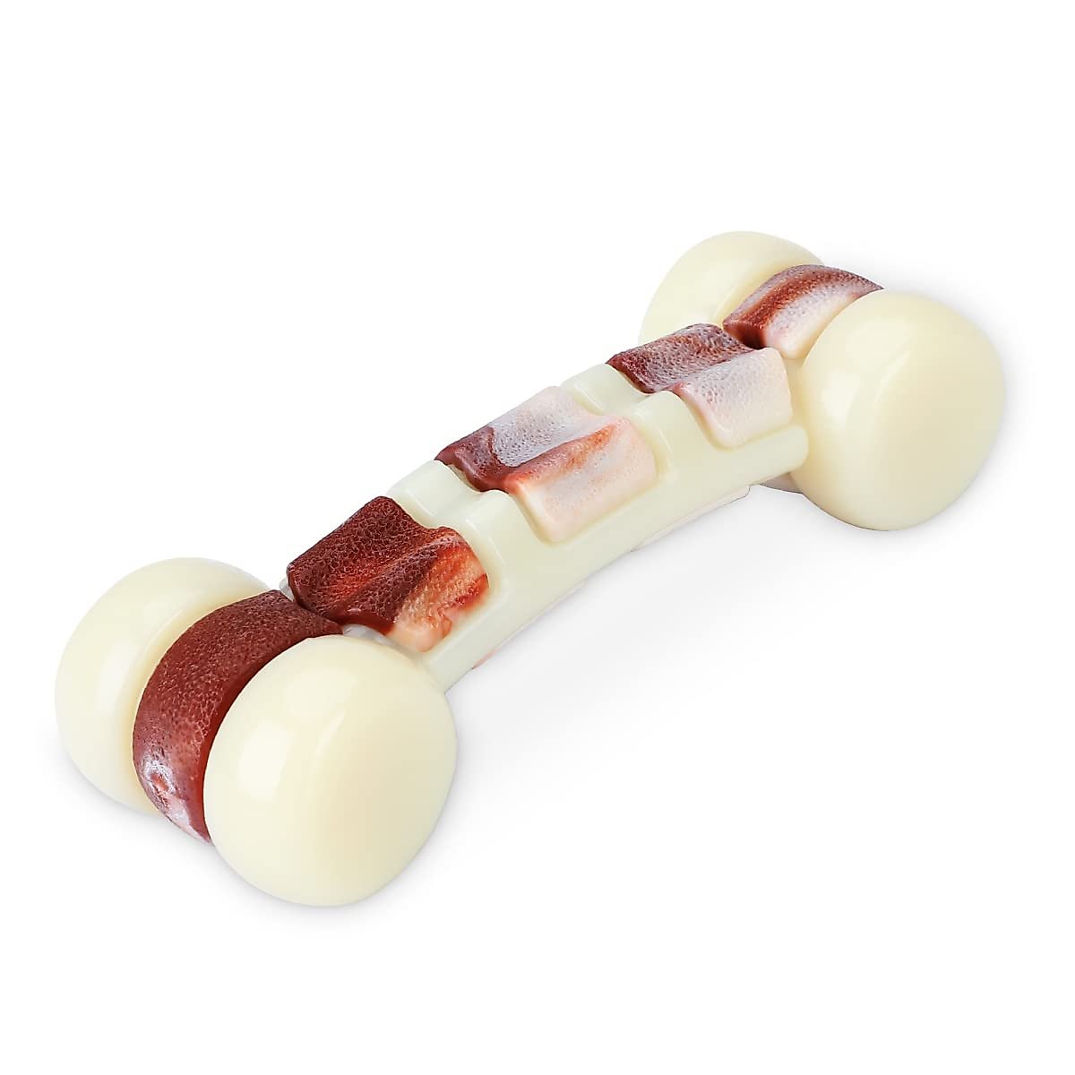 Tikaton Hammerbone Durable Dog Chew Toy for Aggressive Chewers, Beef Flavor Dog Toy, Medium