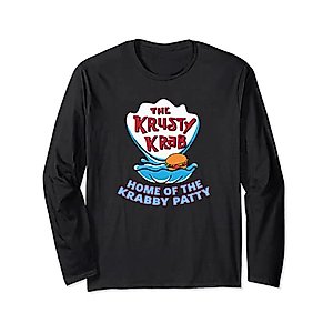 Mademark x SpongeBob SquarePants - The Krusty Krab - Home of the Krabby Patty Long Sleeve T-Shirt