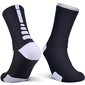 Thick Protective Sport Cushion Elite Basketball Compression Athletic Socks