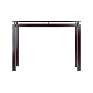 Winsome Wood 92730 Espresso Wood Console Table