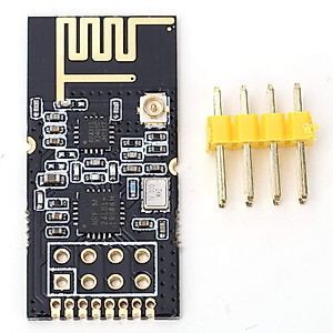 Garosa 1PCS GT-24 Digital Wireless Module Industrial Grade 2.4G NRF24L01+PA+LNA Module 1100M Long Distance Transceiver Module (Patch mounting)