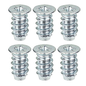 Spare Hardware Parts Shoe Cabinet and Drawer Screws (Replacement for IKEA Part #100347) (Pack of 6)