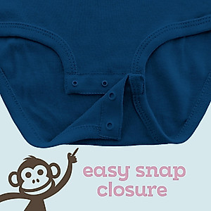 Apericots Cute Baby Short Sleeve Bodysuit, 100% Cotton: If You Think I'm Cute, You Should See My Grandpa (0-18 months)