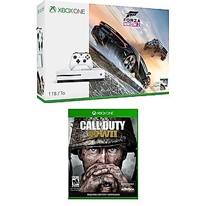 Xbox One S 1TB Console - Forza Horizon 3 + Call of Duty WW2 Bundle