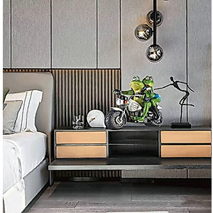 Funny Frog Garden Statues Outdoor Clearance Large Decor, Frog Figurines and Statues for Home Decorations, Cute Frog Gifts for Frog Lovers Women