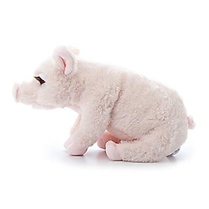 The Petting Zoo, Lash'z Pig Stuffed Animal, Gifts for Girls, Pig Plush Toy 12 inches