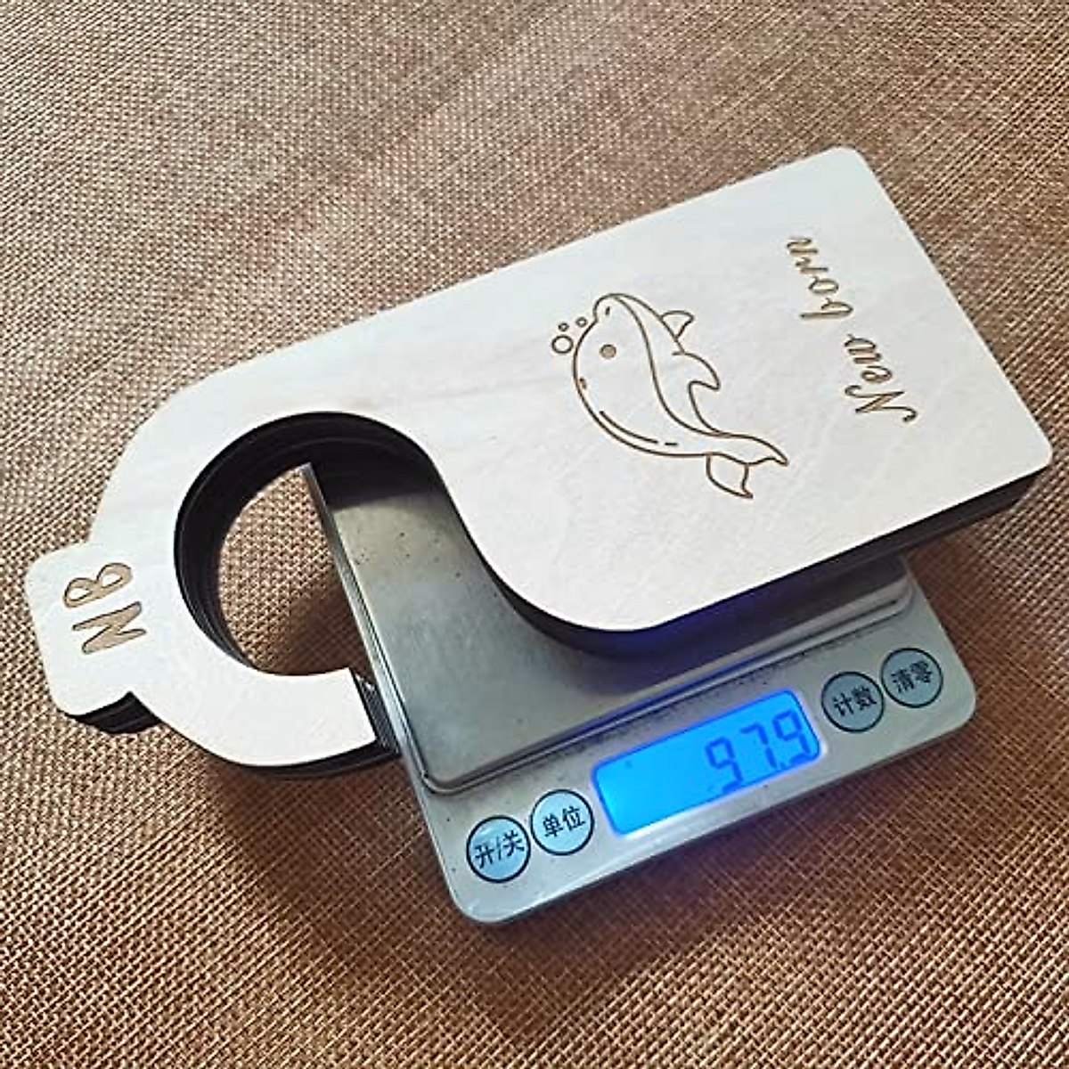 Ronyme 7X Baby Closet Size Dividers, Baby Closet Organizer, Durable Baby Closet Dividers from Newborn to 24 Months