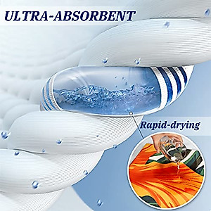 Exclusivo Mezcla Large Quick Dry Beach Towel, Super Absorbent Sand Free Microfiber Beach Towels for Kids Adults (Sunflower, 30"X60"), Compact Pool Camping Towel with Bag