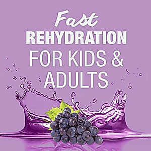 Pedialyte Electrolyte Solution, Grape, Hydration Drink, 1 Liter