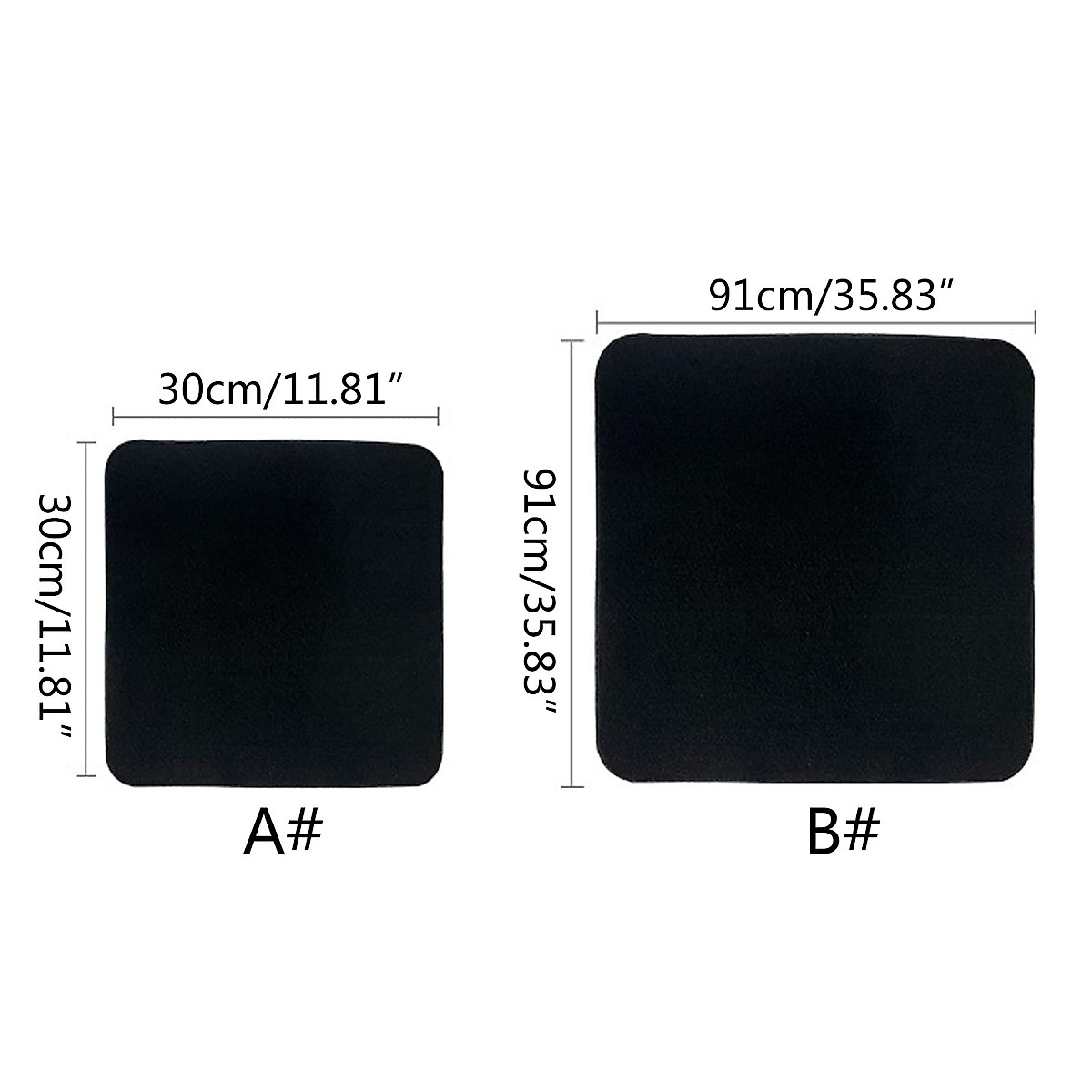 boeerty Welding Blanket Fireproof Heat Resistant Flame Retardant Carbon Felt for Welder Torch Shield Plumbing Heat Sink Slag Insulated Welding Blanket Fireproof