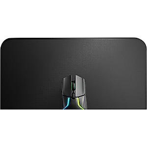 SteelSeries QcK Edge - Cloth Gaming Mouse Pad - stitched edge to prevent wear - optimized for gaming sensors - size M