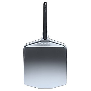 Ooni 12" Pizza Peel – Long Handle Super Smooth Aluminium Pizza Paddle – Lightweight Pizza Turning Peel – Ooni Outdoor Pizza Oven Accessories