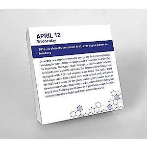 2023 This Day in Science Boxed Calendar: 365 Groundbreaking Discoveries, Inspiring People, and Incredible Facts (Daily Calendar, Office Desk Gift for Him or Her)