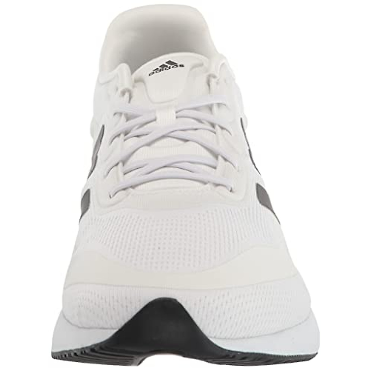 adidas Men's Supernova + Running Shoe, White/Core Black/Dash Grey, 6