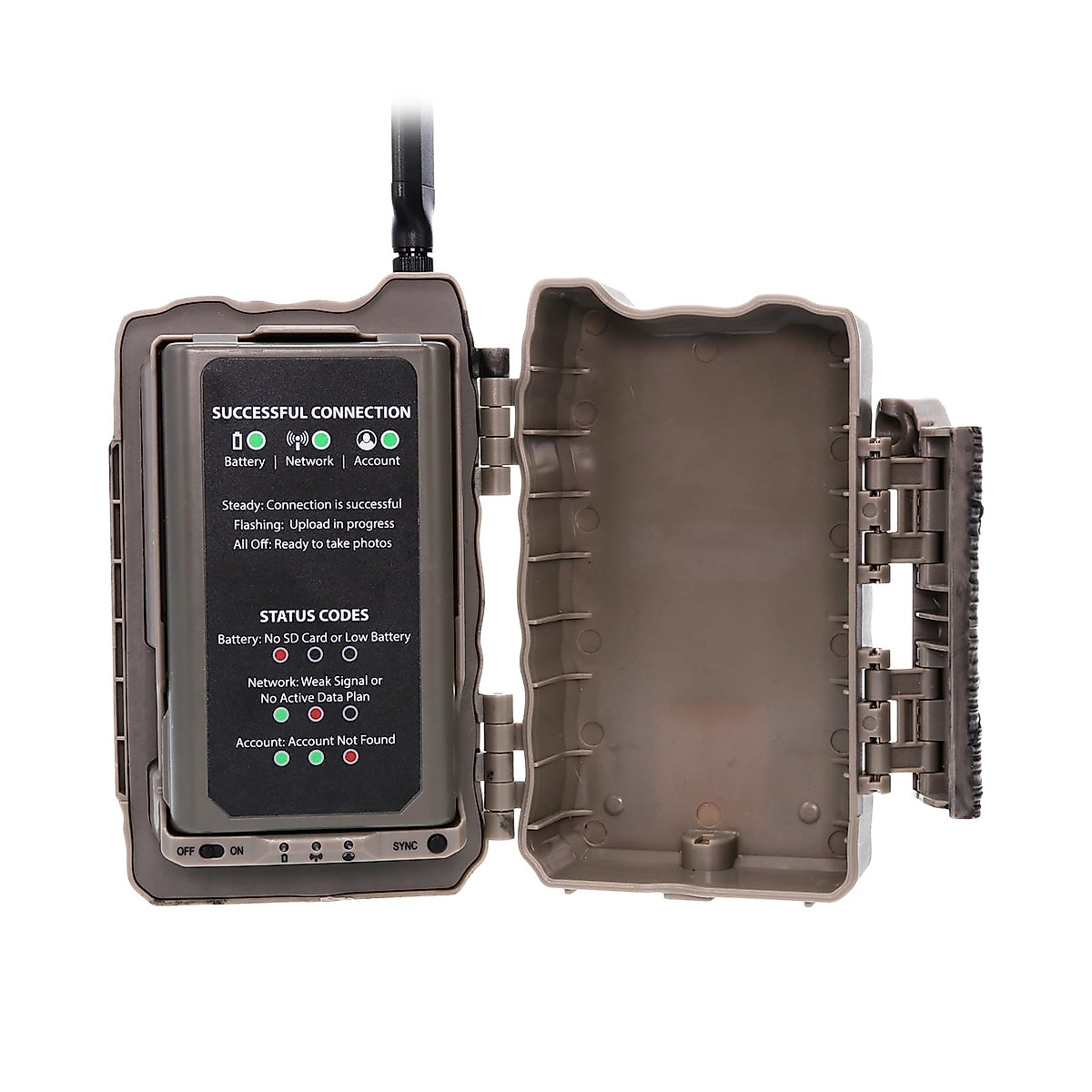 Stealth Cam Deceptor MAX Dual Sim 40MP Photo & 1440P QHD Video No-Glo LED Hunting Cellular Trail Camera, Available on AT&T & Verizon