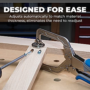 Kreg KHC3 Kreg Wood Project Clamp with Automaxx, 3 Inch