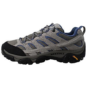 Merrell Women's Moab 2 Vent Hiking Shoe, Aluminum/Marlin, 6 W US