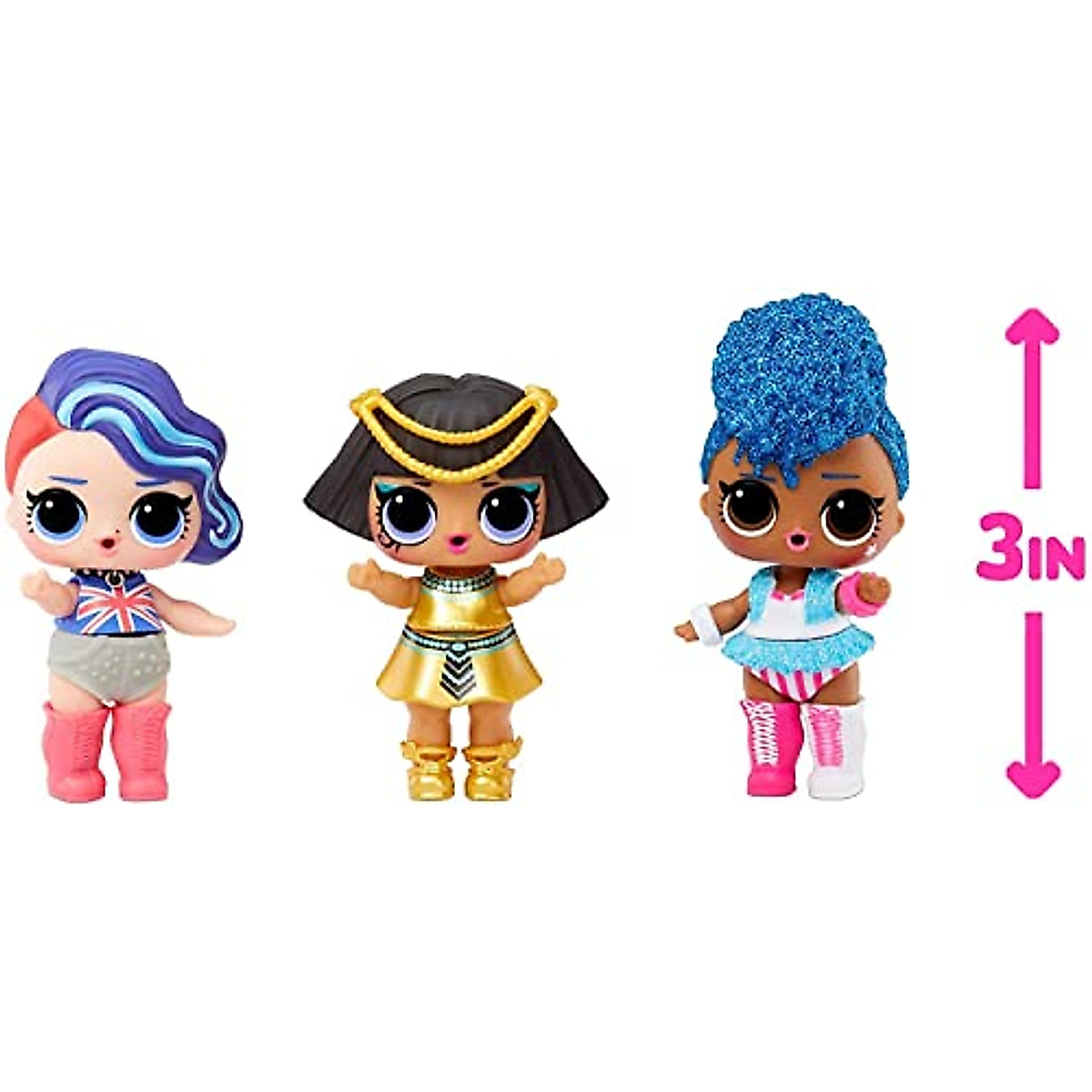 L.O.L. Surprise! World Travel™ Dolls with 8 Surprises Including Doll, Fashions, and Travel Themed Accessories - Great Gift for Girls Age 4+