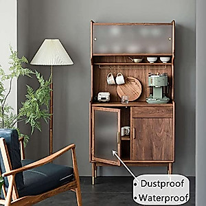 Heroad Brand Clear Contact Paper Multipurpose Adhesive Liner 17.7inx5ft/Roll