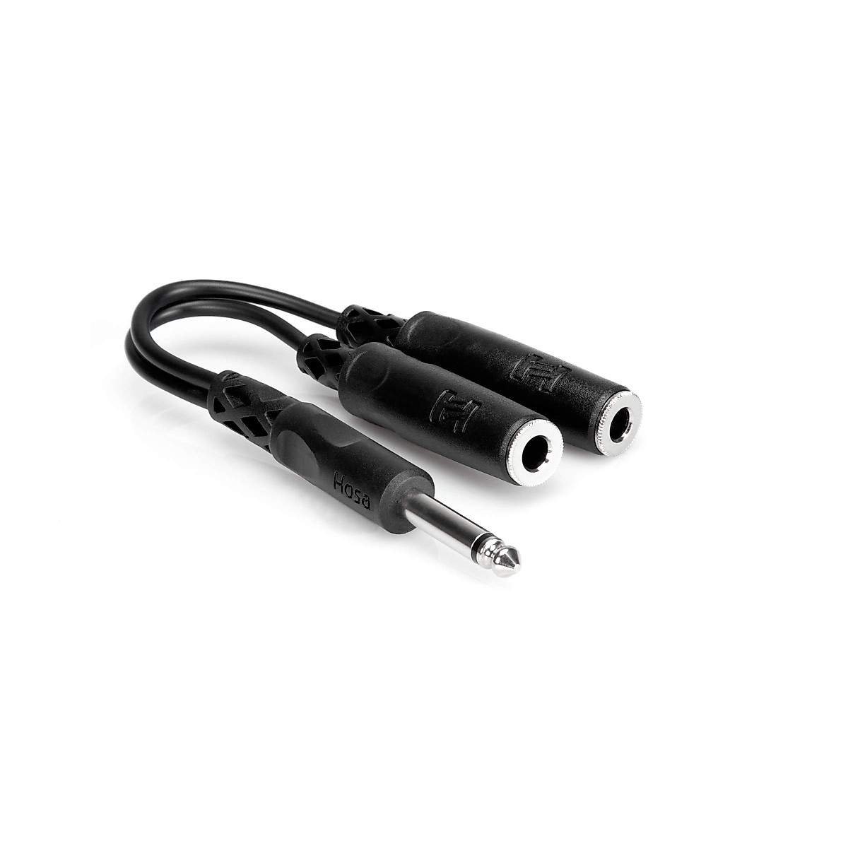 Hosa YPP-111 1/4" TS to Dual 1/4" TSF Y Cable