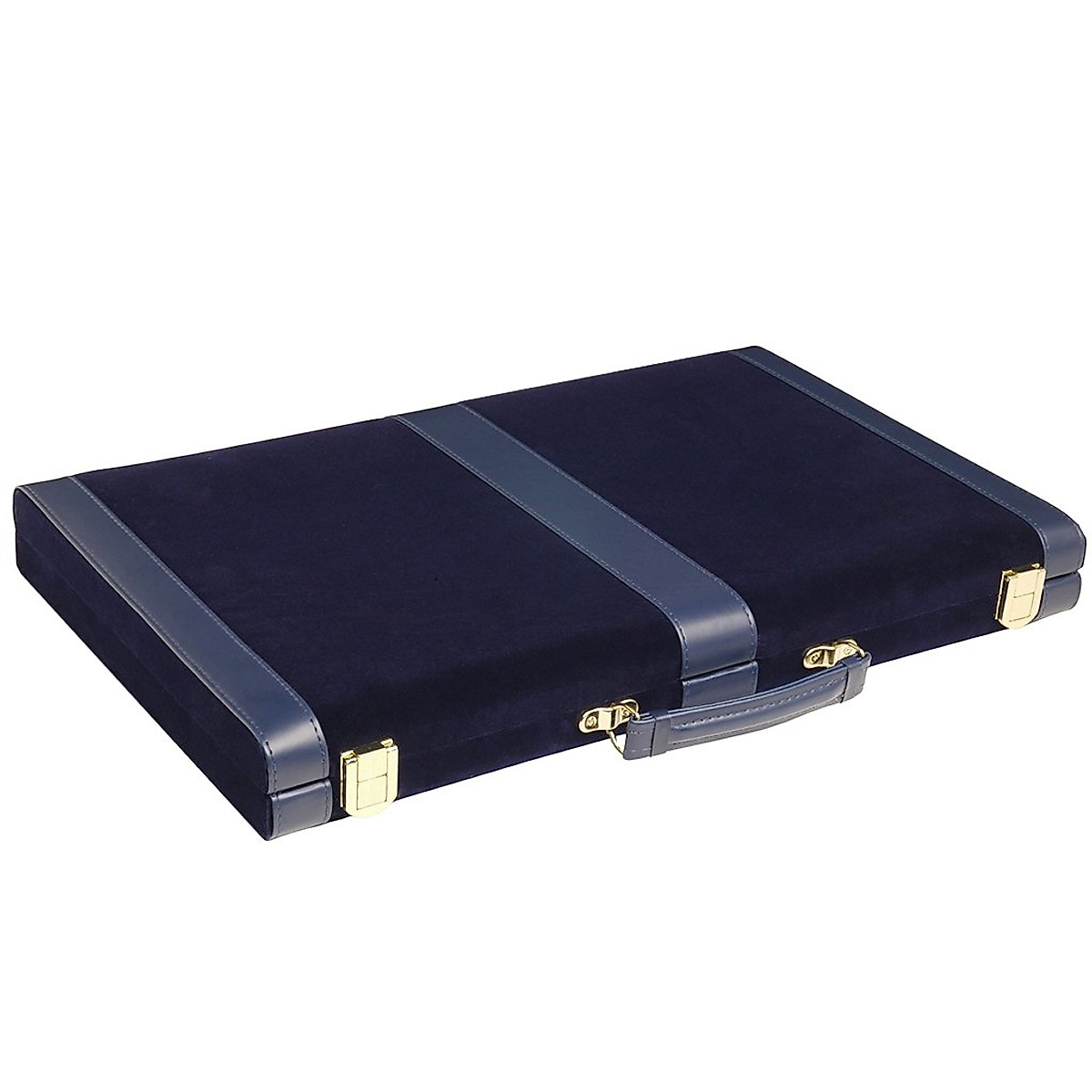 Middleton Games 15-inch Deluxe Backgammon Set - Blue