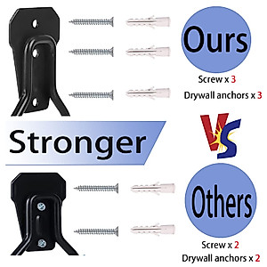 BEIIMPKLU Garden Hose Holder - Heavy Duty Hose Hanger Wall Mount, Water Hose Holder for Outside Yard, Metal Hose Hooks For Garden Hose, Extension Hose