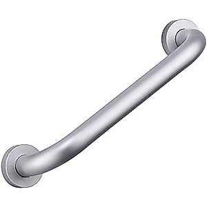Wall-Mounted Safety Elderly Disabled Pregnant Women, Safety Slip Resistant Bathtub Toilet Kitchen Bath Shower (Color: Silver, Size: 30 Cm)