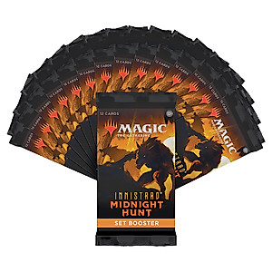 Magic: The Gathering Innistrad: Midnight Hunt Set Booster Box | 12 Count (Pack of 30)
