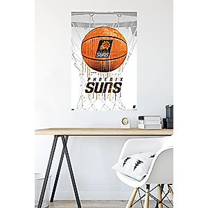 Trends International NBA Phoenix Suns - Drip Basketball 21 Wall Poster, 22.375" x 34", Unframed Version