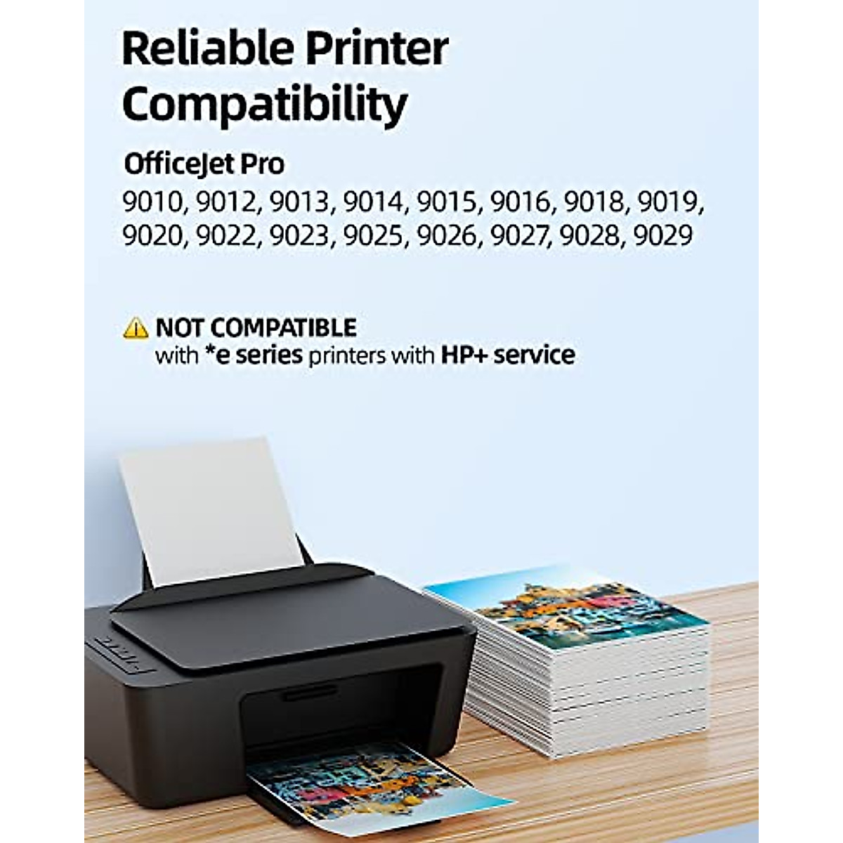 FASTINK Compatible 962XL Ink Cartridges Combo Pack,with Updated Chip,High Yield,Replacement for HP 962XL 962 XL,Works with HP OfficeJet Pro 9010 9015 9015e 9018 9018e 9025 9025e Printer