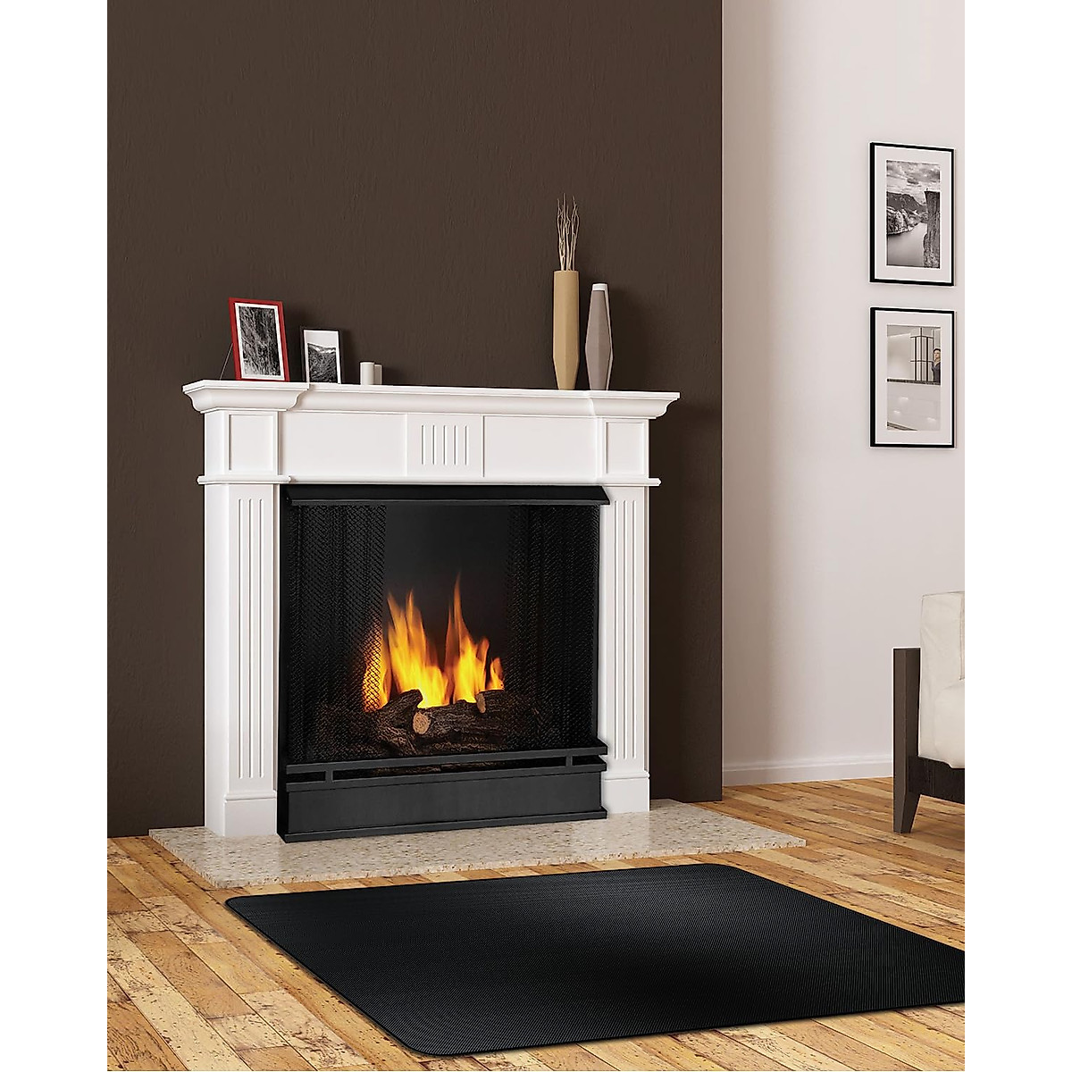 Under Grill Mat, 48×30 inches Deck and Patio Protective Mats, Double-Sided Fireproof Oil-Proof Grill Mats for Outdoor Grill, Fireproof Grill Pads for Outdoor Charcoal, Flat Top, Smokers, Gas Grills