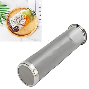 Coffee Filter, Stainless Steel Filter Infuser for Wide Mouth Mason Canning Jar and Iced Tea Maker Ultra Fine Mesh Tea and Fruit infuser, Iced Coffee Maker, Iced Tea Maker(8x21cm/3.1x8.2in)