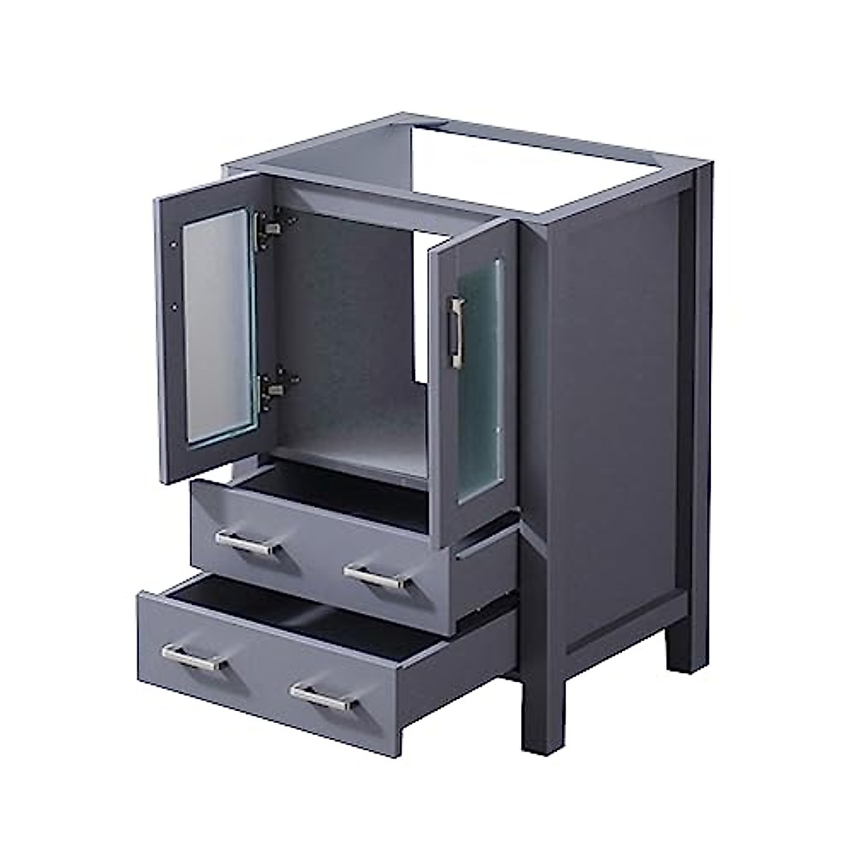 Bell+Modern Harborfront 24 in W x 18.25 in D Dark Grey Bath Vanity