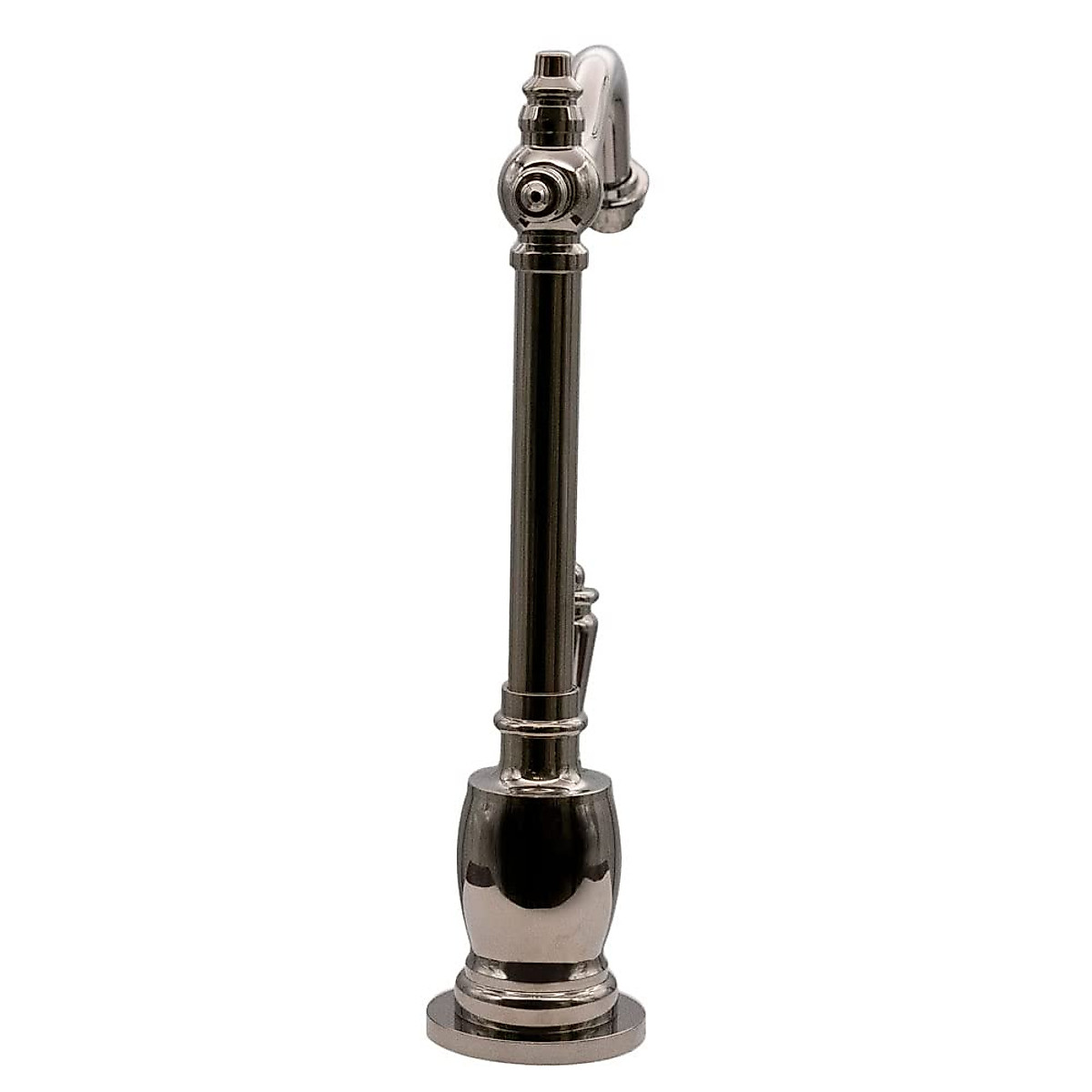 Westbrass D2035-NL-05 9" Victorian 1-Lever Handle Cold Water Dispenser Faucet, Polished Nickel