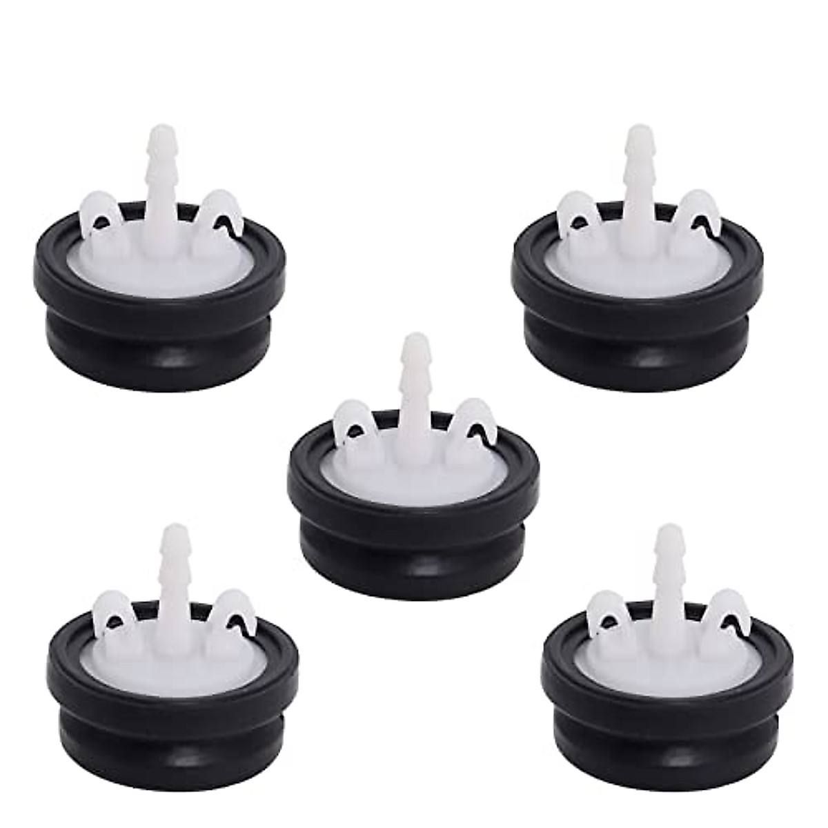 YUSUKEGU 66-7460 Snow Blower Primer Bulb Compatible with Lawn Boy Toro CCR-1000 CCR-2000 CCR-2017 CCR-2450 44-2750 Body Assembly 120-440 24-1027 Snowblower Replacement (Pack of 5)