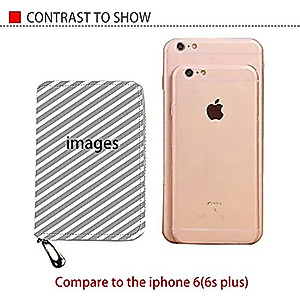 GePrint Customized Credit Card Holder Protector ID Card Window Security Travel Wallet PU Leather Outdoor Shopping Coins Cards Organizer for Women Ladies Holiday Birthday Gifts