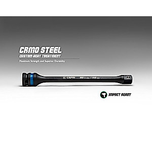 Capri Tools 30083 Torque Limiting Extension Bar Set (5 Piece), 65-140 ft. lbs., 1/2 in. Drive