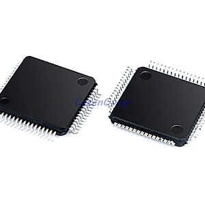 5 Pcs ATMEGA64A-AU QFP ATMEGA64A TQFP64 8-bit Microcontroller with 64K Bytes in-System Programmable Flash