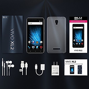 BLU VIVO XL2 - 5.5" 4G LTE GSM Unlocked Smartphone - 32GB+3GB RAM -Blue