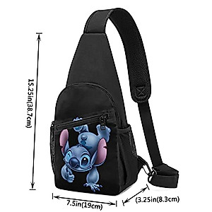 Puka JISLA Outdoor Sport Chest Bag Crossbody Sling Backpack Travel Hiking Chest Bag Daypack For Women Men