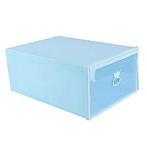 VALICLUD shoe storage box plastic shoe organizer shoe bins shoes display shoe Storage Cubes shoe rack for closet shoes drawer plastic shoe containers shoe organizers Storage rack porch