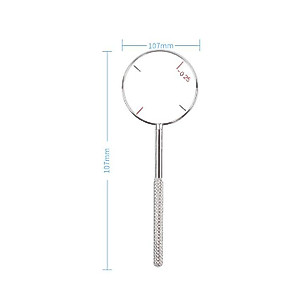 Holyavision Optical Cross Cylinder Ophthalmic Lens Diopters Optometry Accessories Optics Lens Optical Tool 4pcs(2pcs 0.25/2pcs 0.50)