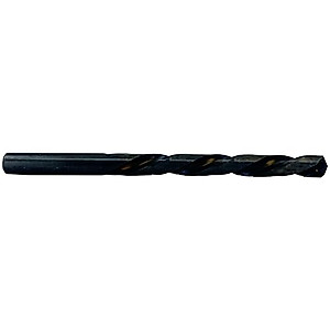 Drill America - DWDLH1/16P12 1/16" High Speed Steel Left Hand Drill Bit (Pack of 12), DWDLH Series
