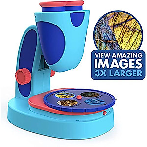 Educational Insights GeoSafari Jr. Kidscope, Kids Microscope, STEM Toy, Gift For Boys & Girls, Ages 5+