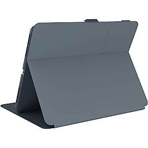 Speck Products BalanceFolio iPad Pro 12.9” (3rd, 4th, 5th Generation) Case, Stormy Grey/Charcoal Grey, 1 Count