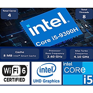 Intel NUC BXNUC9i5QNX1 Home & Business Mini Desktop i5-9300H 4-Core, 16GB RAM, 256GB m.2 SATA SSD, UHD 630, WiFi 6, BT 5.2, HDMI, USB 3.1, SD Card, Black, Win10H w/Hub