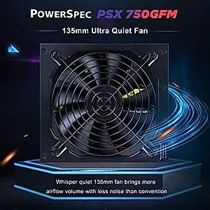 Micro Center AMD Ryzen 5 5600X Desktop Processor 6-core Bundle with MSI MAG B550 Tomahawk MAX WiFi Motherboard and PowerSpec 750W 80+ Gold Fully Modular PSU