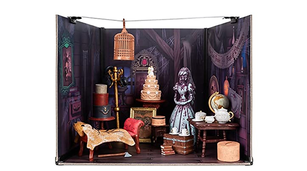 Haunted Mansion Attic Diorama Kit - Build Your Spooky Scene