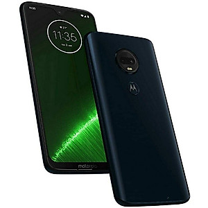 Motorola Moto G7 Plus XT1965-2 64GB Unlocked GSM Phone w/Dual 16 MP & 5 MP Camera - Deep Indigo