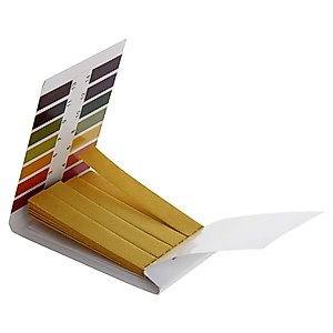 Heyiarbeit pH.1-14 Test Paper, 4 Packs of 320 Strips Litmus Test Paper, Test pH for Saliva Urine Water Soil Testing Lab Monitoring